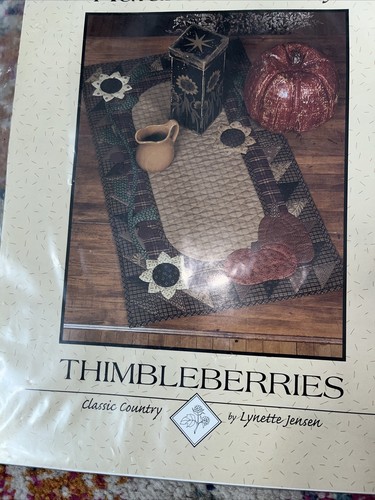 thimbleberries quilt patterns- set of 2 table runner patterns NEW | eBay