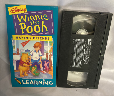 Winnie the Pooh - Pooh Learning - Making Friends (VHS, 1994 ...