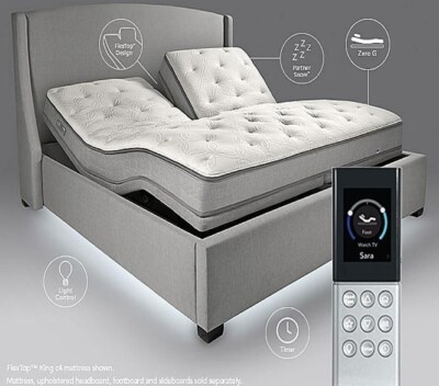 Adjustable Bed Base--King Split Top Sleep Number (remote included ...