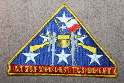 Original Cold War Era U.S. Coast Guard Corpus Christi, Texas Honor Guard Patch | eBay