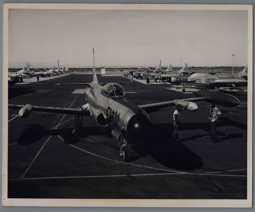 LOCKHEED F-94C STARFIRE ORIGINAL MANUFACTURERS FACTORY PHOTO USAF 5 | eBay