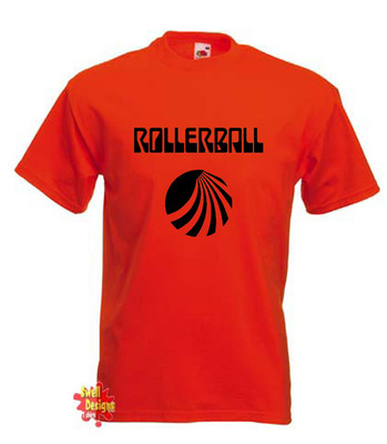 ROLLERBALL cult movie tv retro Sfi Fi film T Shirt All Sizes | eBay
