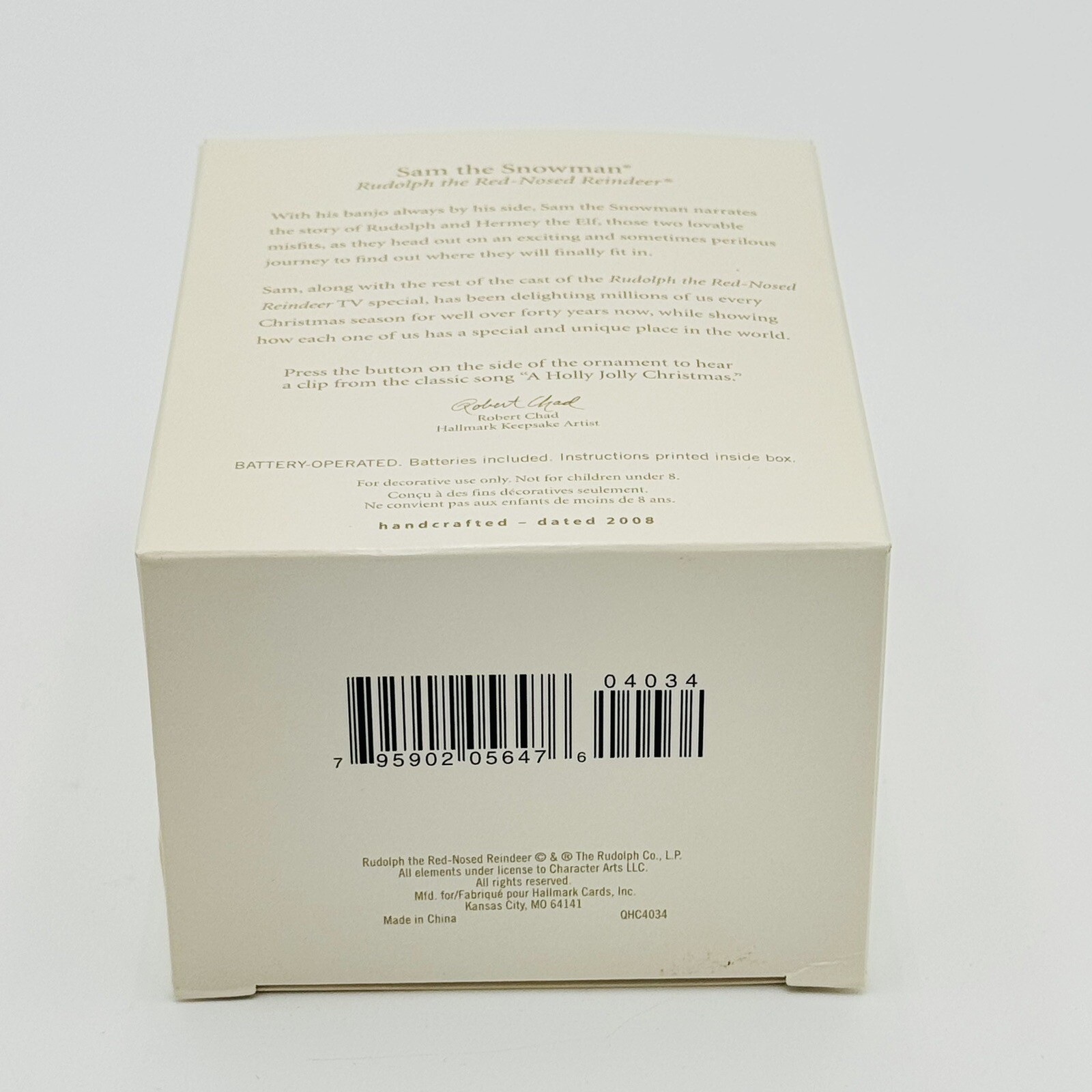 Hallmark Rudolph The Red Nose Reindeer Sam The Snowman Christmas ...