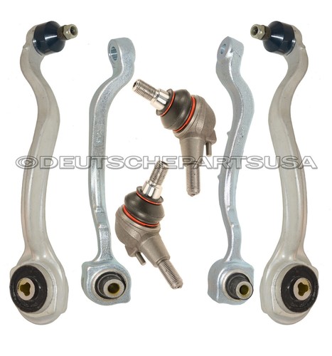 Mercedes W212 E CLASS Front UPPER + LOWER Control Arm Arms Ball Joints ...