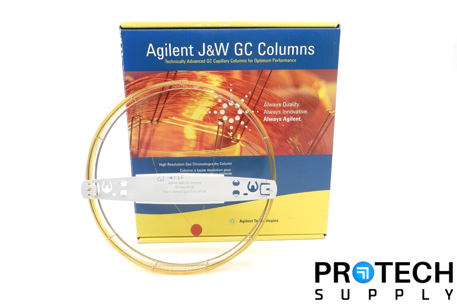 Agilent J&W GC Column CP7791 CP-Wax 52 CB 15m X 0.15mm 1.2µm NEW with ...