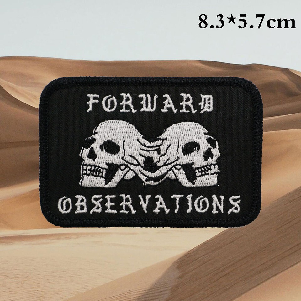 Forward Observations Group Morale Patch Embroidered Hook & Loop USA ...