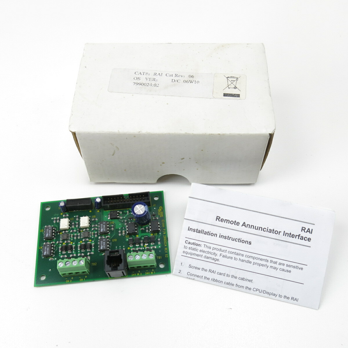 GS Building Systems 2990024 Remote Annunciator Interface Card/Module ...