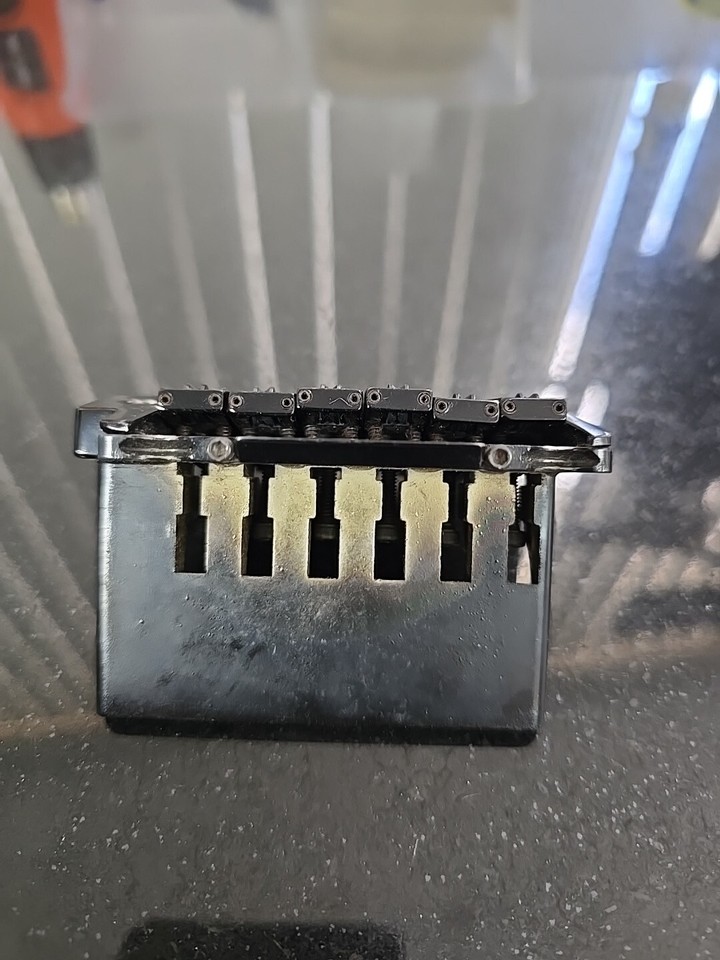 1980's Kahler 2520 Fulcrum Tremolo Bridge Black MADE IN USA | eBay