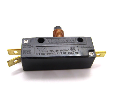 Unimax Snap Action Limit Switch / Button Plunger C&K NOS | eBay