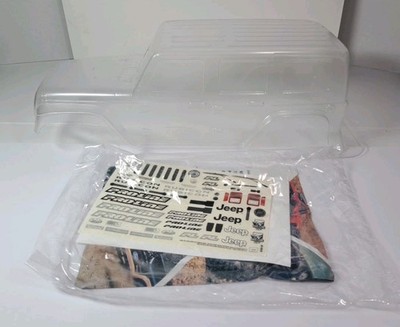 Pro Line Racing 3502 Jeep Wrangler Clear Body With Stickers | eBay