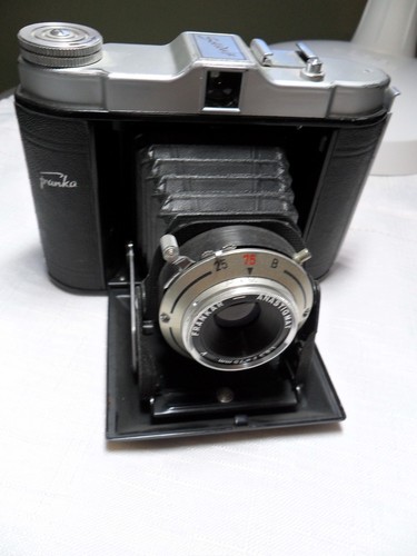 Franka Solida Jr. Vintage Folding Film Camera 1:6,3 F=75mm Lens ...