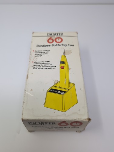 ISO Tip Cordless Soldering Irons Model 7800 Charged And lights up. 2 New Tips | eBay