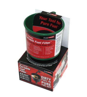 FLOTOOL MR FUNNEL GREEN F1NC FUEL FILTER - PETROL, DIESEL, HEATING OIL ...
