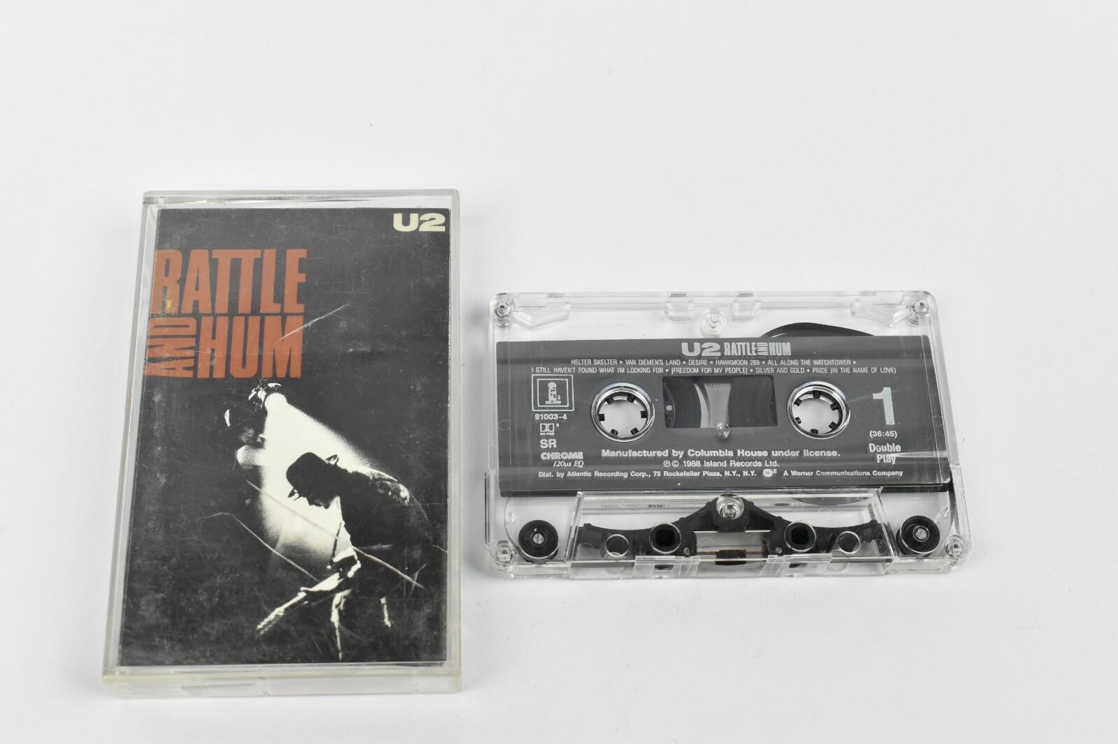 U2 - RATTLE AND HUM cassette | eBay