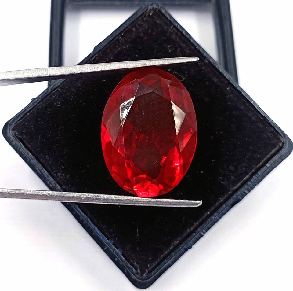 26-27 Ct Natural Red Ruby Oval Cut EGL Untreated/Unheated Loose ...