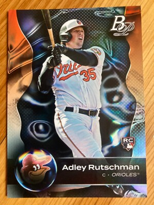 Adley Rutschman 2023 Topps Bowman Platinum Rookie Card # 4 Baltimore ...