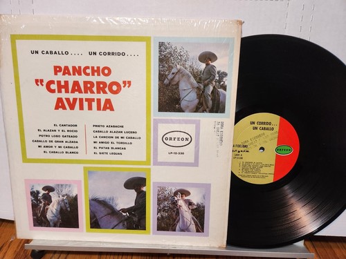 PANCHO "CHARO" AVITA RARE 1960'S EXCELLENT LP ON ORFEON RECORDS SHRINK ...