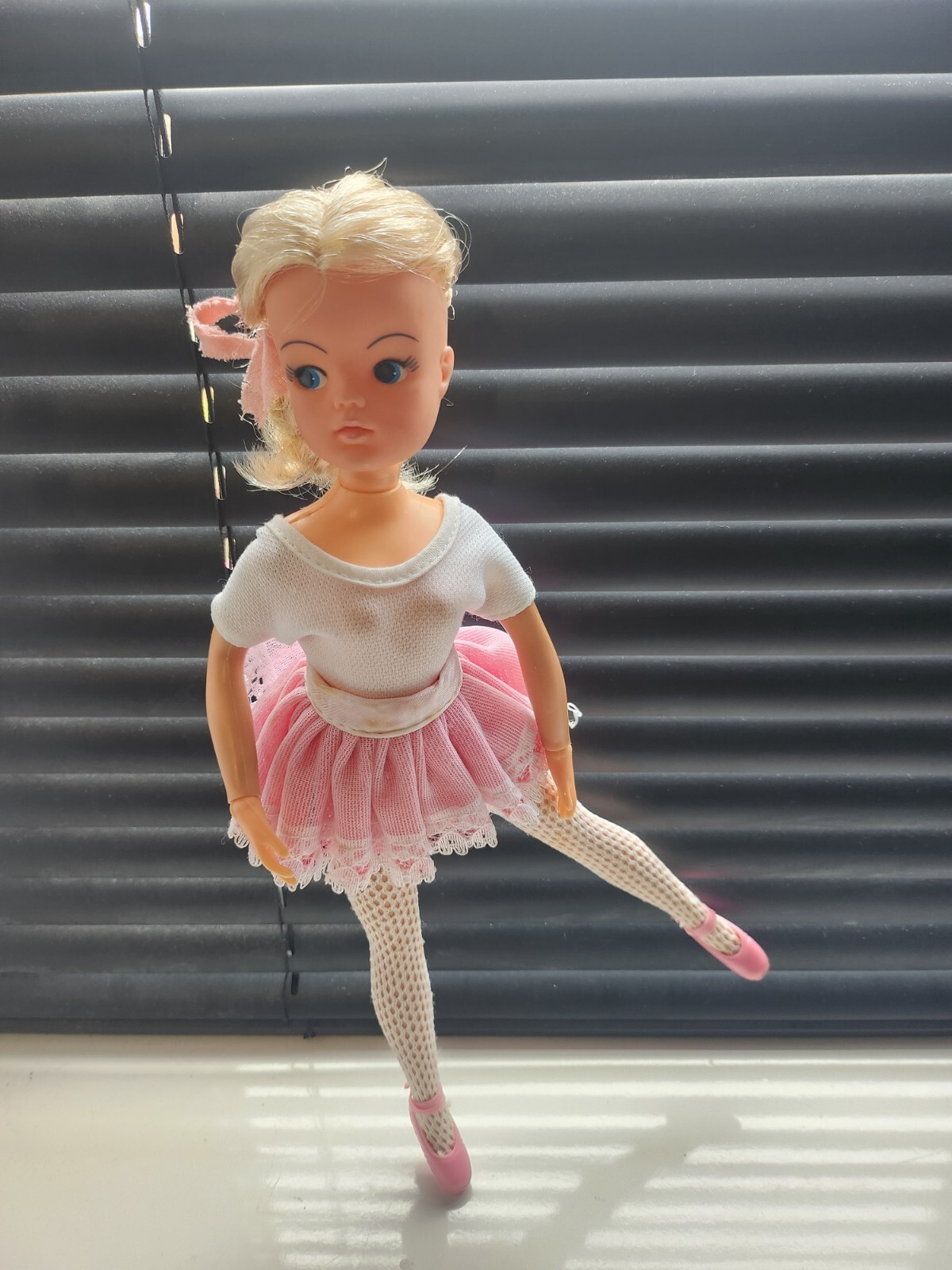Vintage Sindy Ballerina Doll With Blonde Hair Original Outfit Tressy