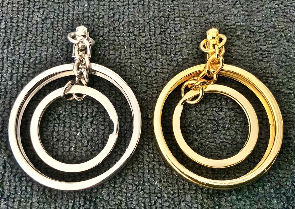 Do It Yourself *Fit Your Coin* (40MM) Bezel Keychains | eBay