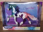Breyer Horse Crystalline Decorator Rainbow Friesian Mare Goffert Mold ...