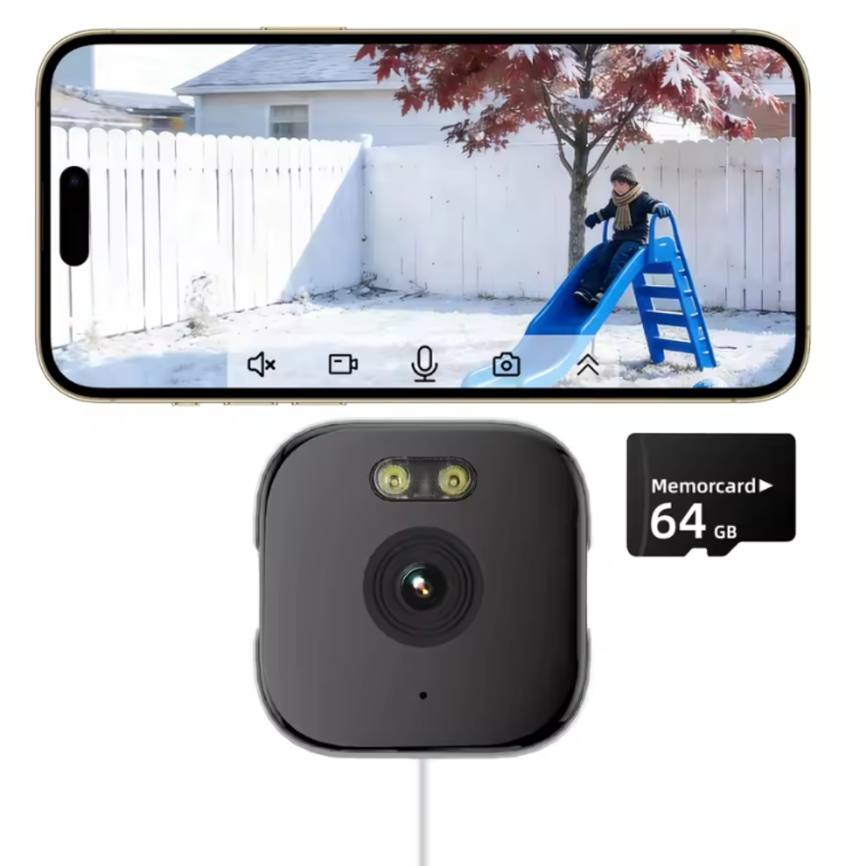 HEIYOUCAM 3MP Window Camera Dual-Band WiFi Full-Color Night Vision ...