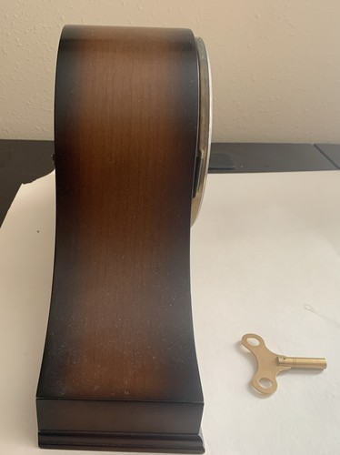 Vintage Linden Wind Up Mantle Clock. (Works, Parts Only, Needs Pendulum ...