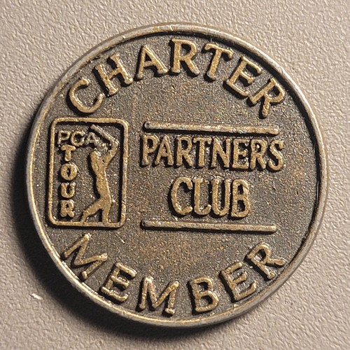 Vintage PGA Tour Charter Member Partners Club Metal Token | eBay
