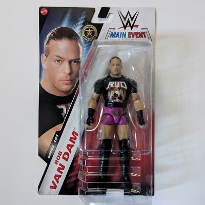 WWE Mattel Main Event 151 Rob Van Dam MOC ECW Basic RVD | eBay