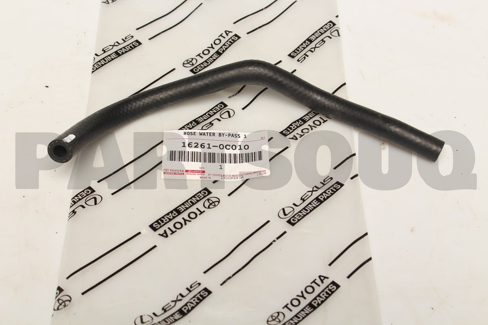162610C010 Genuine Toyota HOSE, WATER BY-PASS 16261-0C010 | eBay