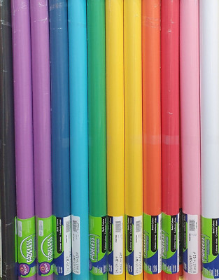 Fadeless Display / Wrapping / Gift Wrap Paper. 2ft x 12ft Roll 9 Vivid ...