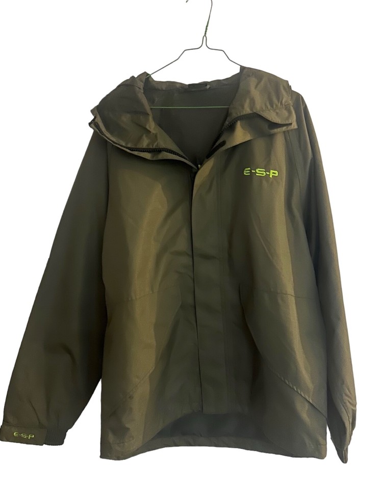 ESP Waterproof Fishing jacket winter coat lining unisex ripstop ...