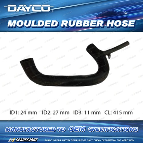Dayco Lower Radiator Hose for Morris 1100 MK1 2 3 1.1L OHV 8V Carb ...