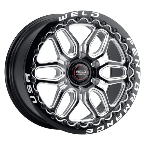 Weld Racing 20x10 Laguna 6 Beadlock Wheel Milled Black 6x5.5/6x139.7 ...
