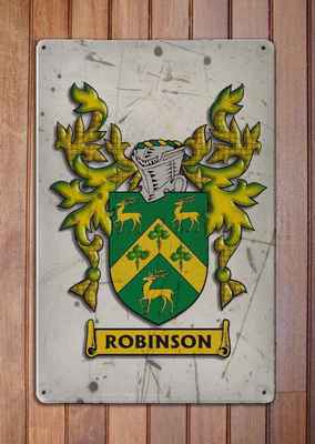 Hendricks Coat of Arms A4 Aged Retro 10x8 Metal Sign Aluminium Heraldry ...