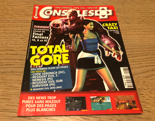 CONSOLES + 98 magazine - Resident Evil Code Veronica, Crazy Taxi, FF IX ...