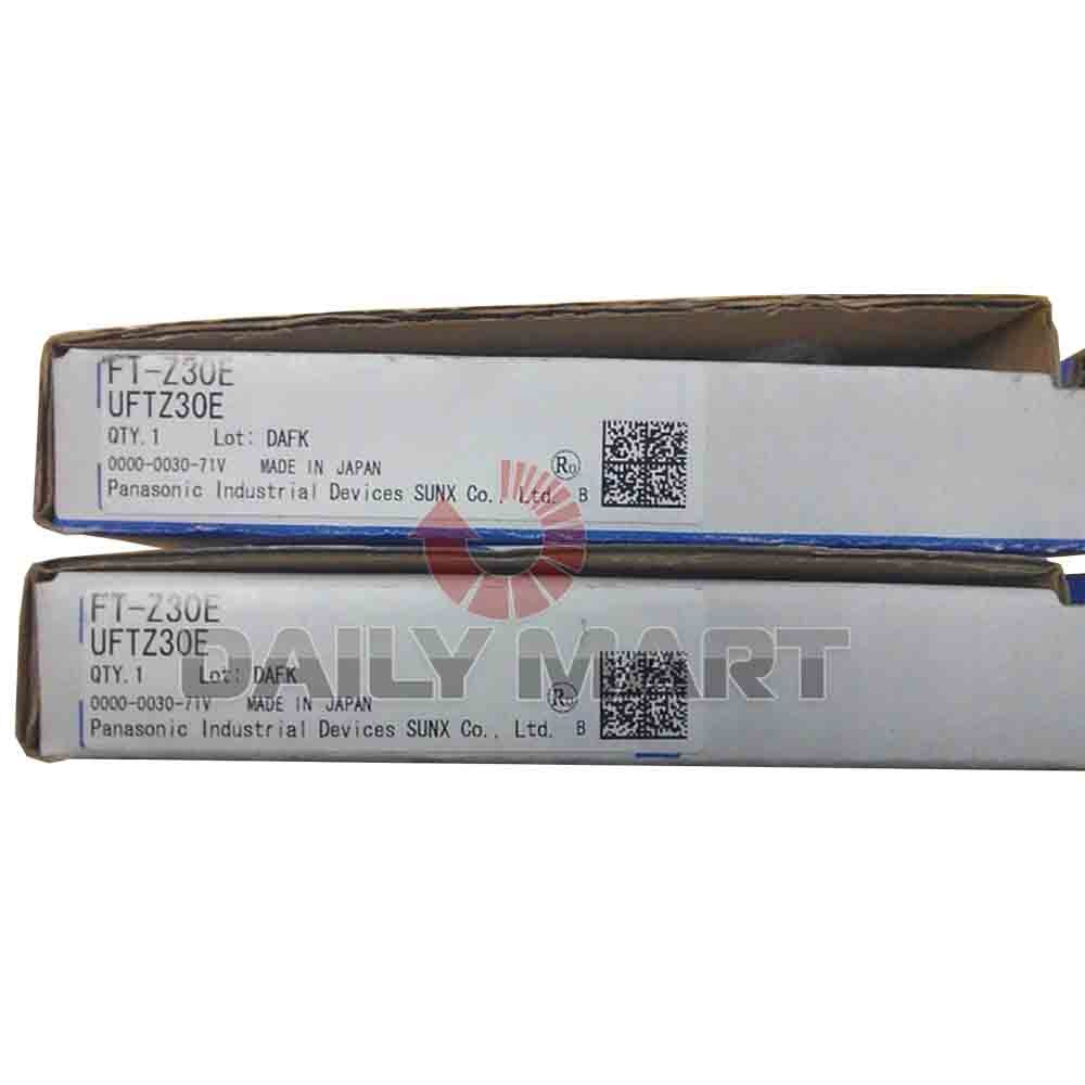 New PANASONIC SUNX FT-Z30E FLAT TYPE FIBER OPTIC THRU THROUGH BEAM ...