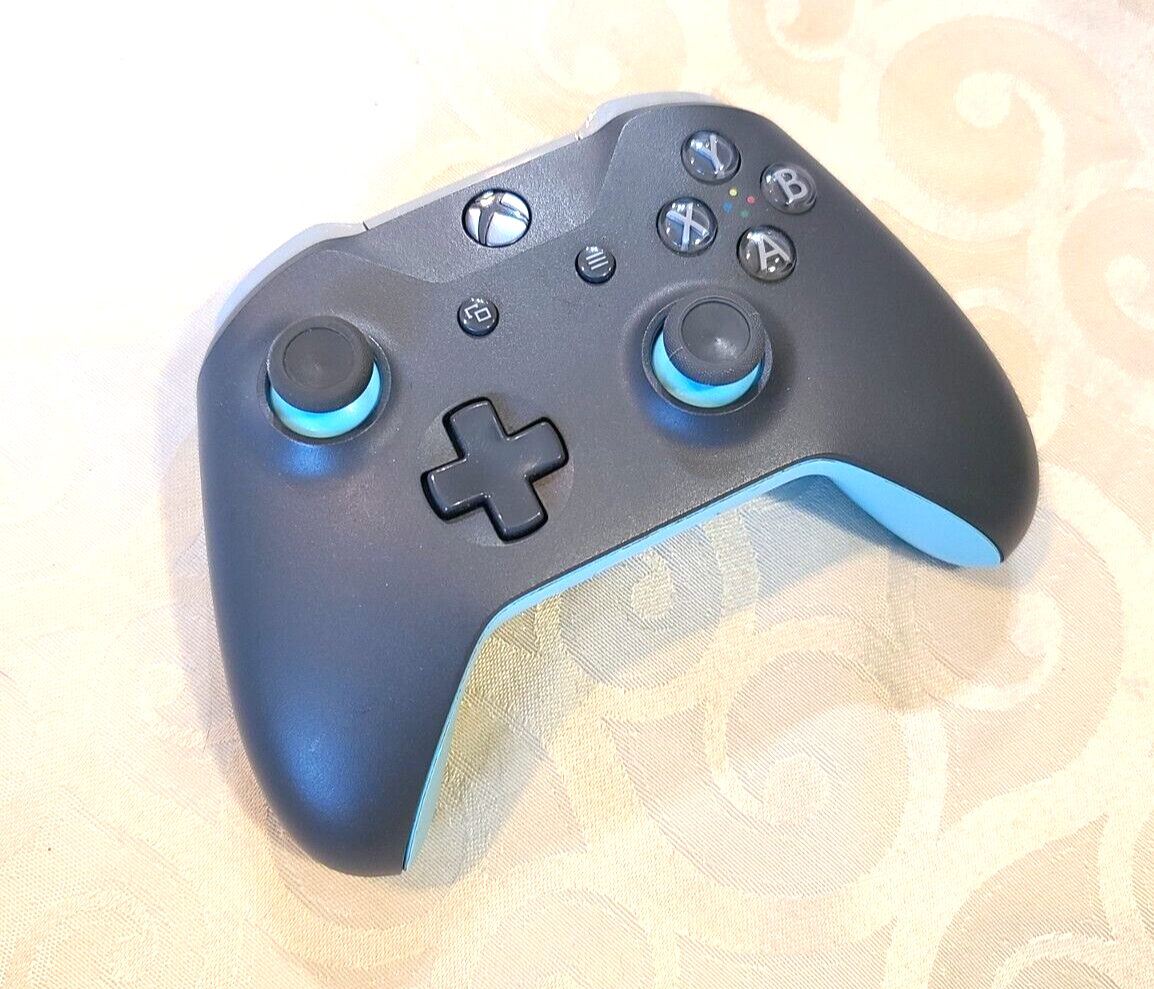 XBox One Gray Teal Controller Model 1708. | eBay