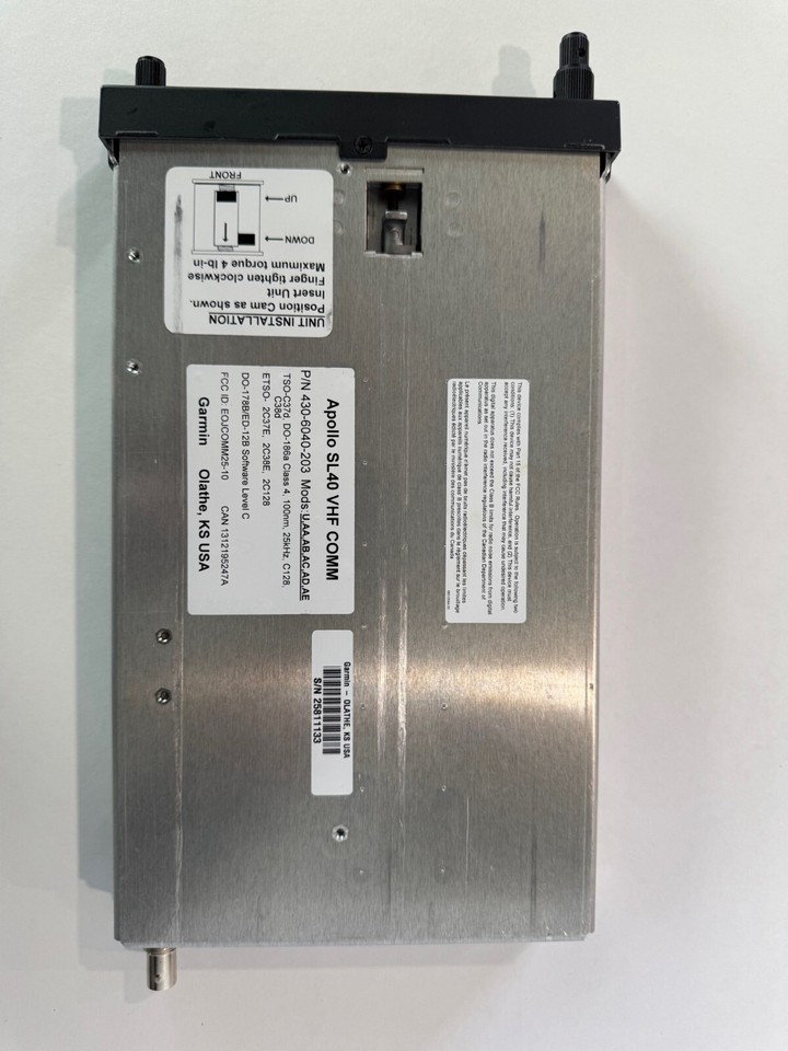 Garmin Apollo SL40 VHF COMM Radio | eBay