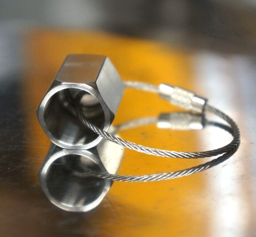 Titanium HEX 17mm Hollow Allen security lug nut locking socket wheel ...