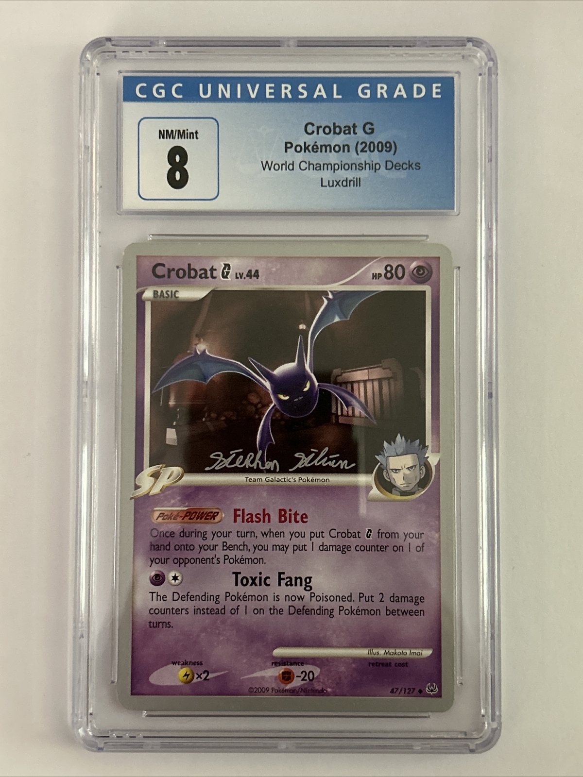 Pokémon TCG Crobat G World Championship 2010 Singles 47/127 for sale ...