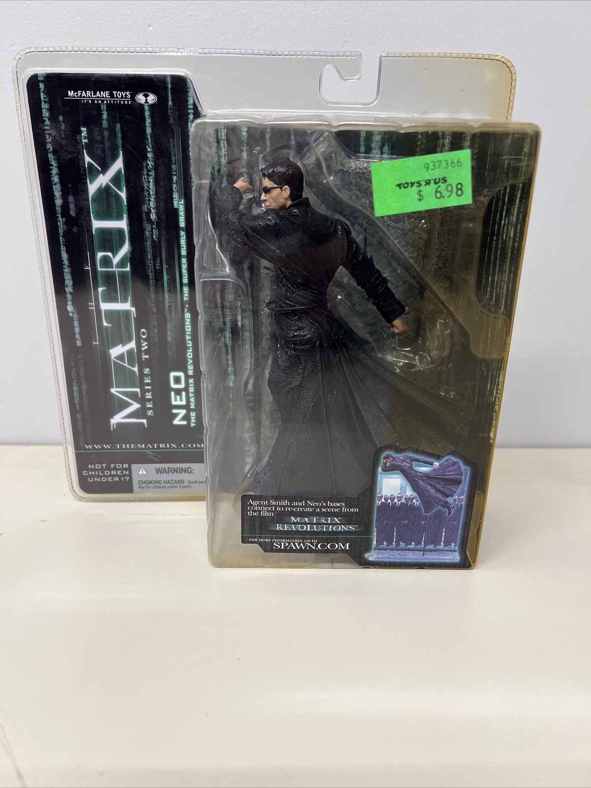 McFarlane Toys Neo The super burly brawl Matrix Action Figure for sale ...