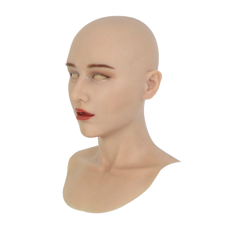 KnowU Cosplay Silicone Headgear Female Permanent Make Up Transgender | eBay