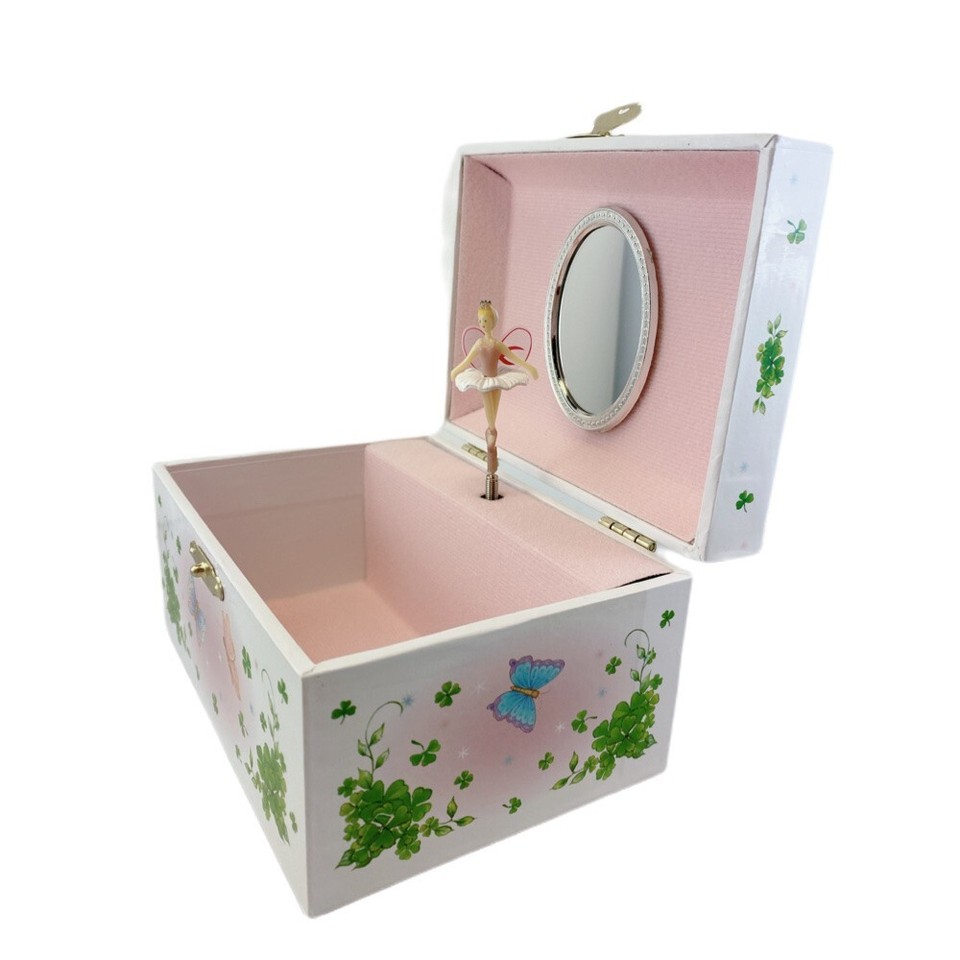 Irish Ballerina Fairy Jewelry Music Box-Wooden material/ Perfect gift ...