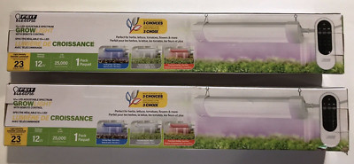 Feit Electric 12 in. LED 3 Adjustable Spectrum W/ Remote Plant Grow ...