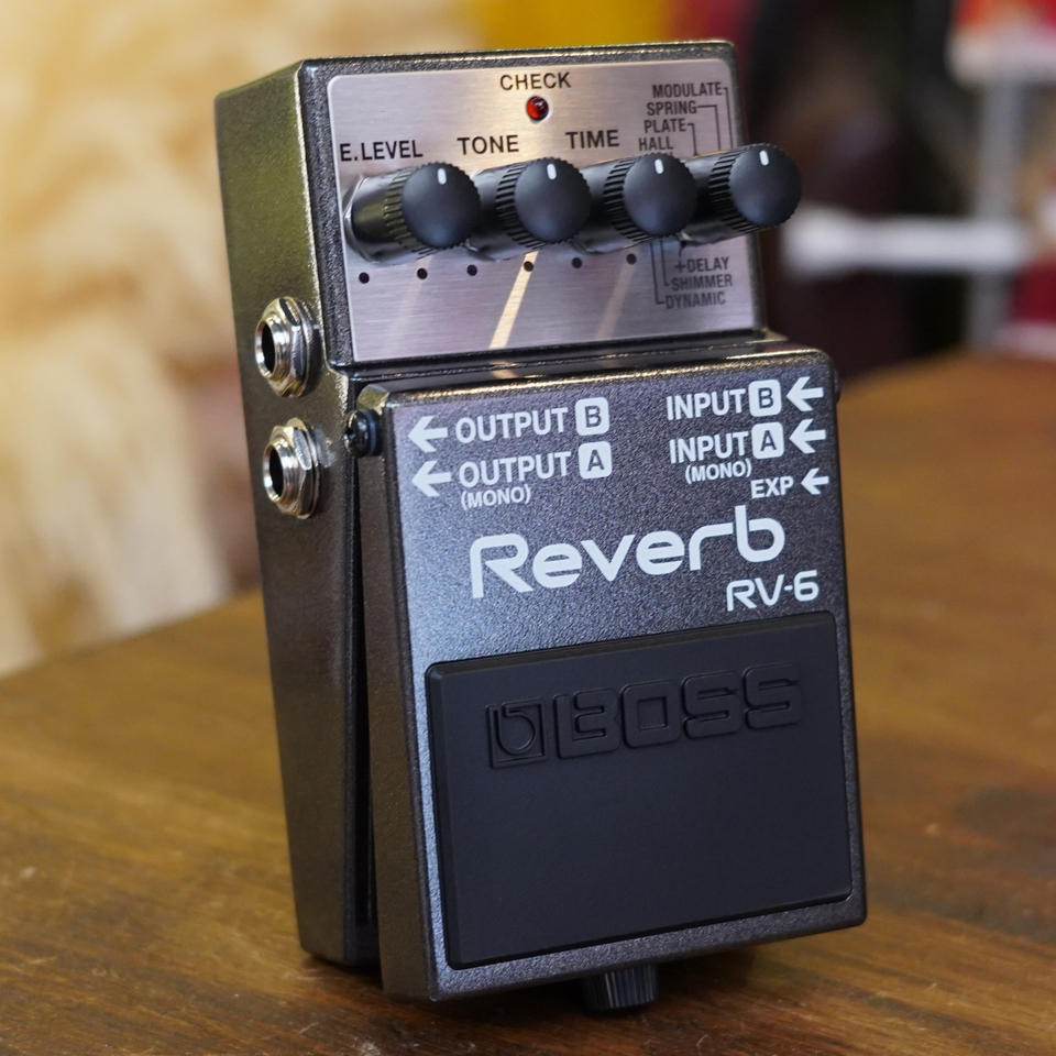 BOSS RV-6 Reverb Guitar Effect Pedals Eight high quality reverb modes ...