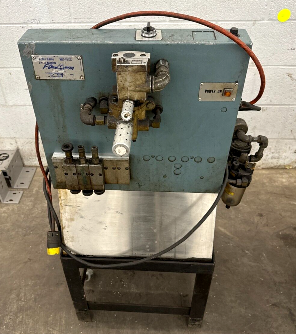 FLEEX-SPRAY MID-FLEX PARTS CLEANING CABINET SERIAL NUMBER 5791 *PARTS ...