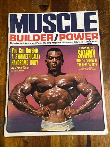 MUSCLE BUILDER bodybuilding magazine SERGIO OLIVA/Frank Zane 3-68 | eBay