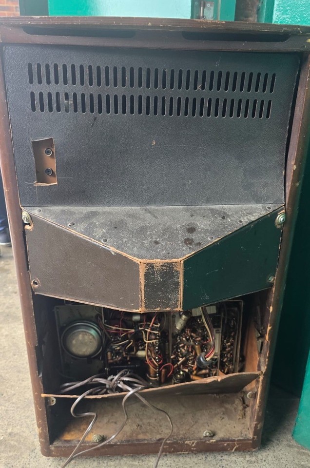 Vintage Bakelite and Walnut Murphy Console T.V Unit. 1950’s | eBay UK