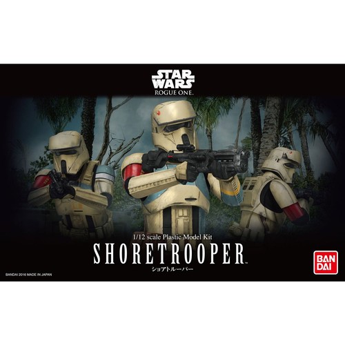 1/12 scale Plastic Model Kit SHORETROOPER Star Wars Bandai | eBay