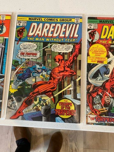 Daredevil #123 124 126 127 128( Marvel, 1975 ) High Grade | eBay